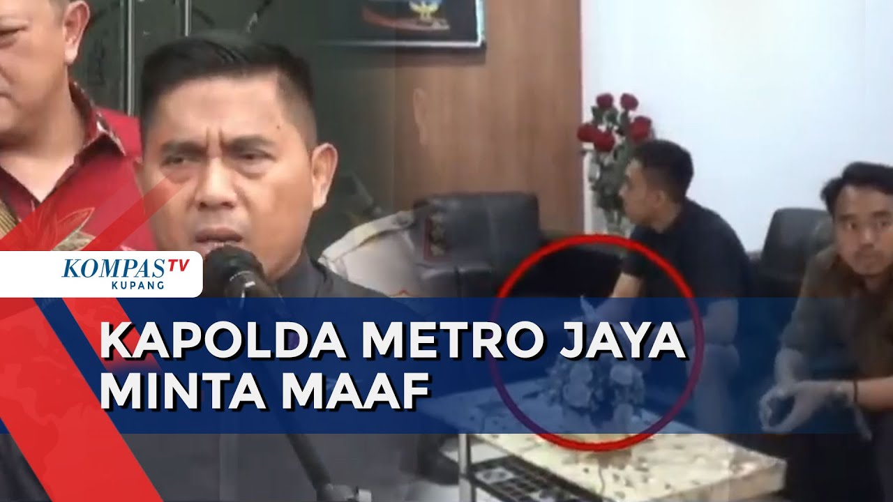 Soal Video Viral Mario Lepas Pasang Kabel Ties Sendiri, Kapolda Metro Jaya Minta Maaf - YouTube