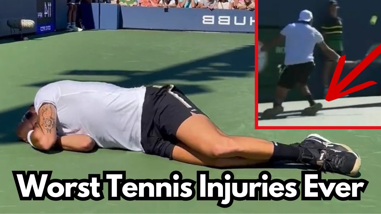 Worst Tennis Injuries That Shocked the World (Featuring Djokovic, Nadal ...