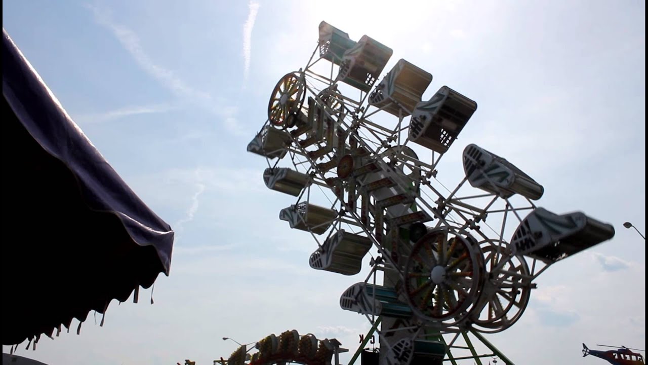 Zipper ride at the fair - YouTube