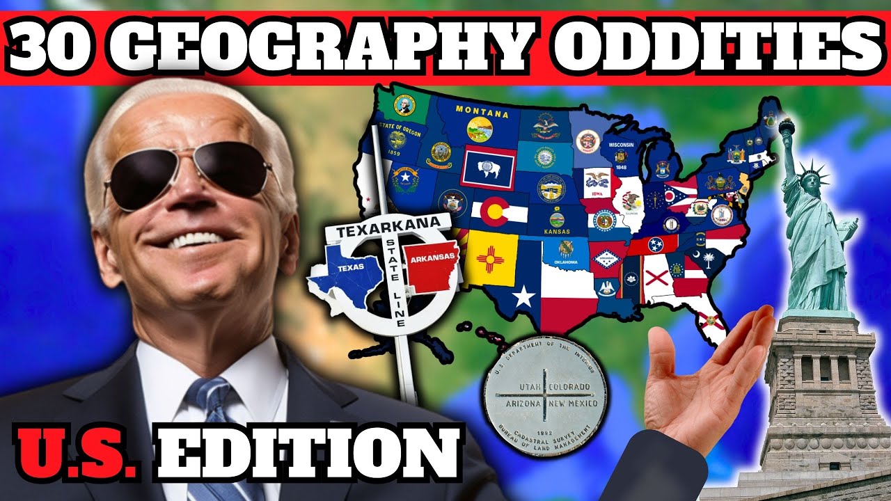 30 Oddities of U.S. Geography - YouTube