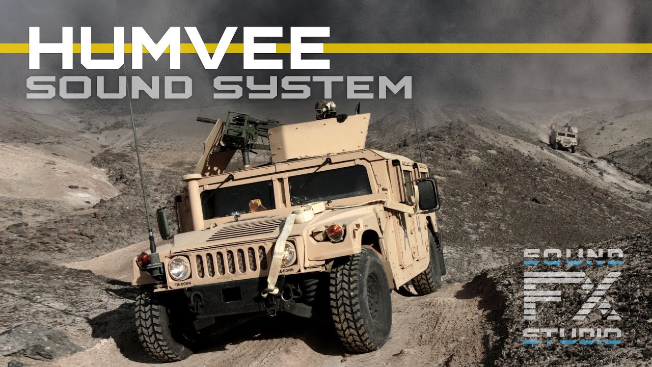 Humvee Sound System Demonstration for Unreal Engine (Military Vehicle ...