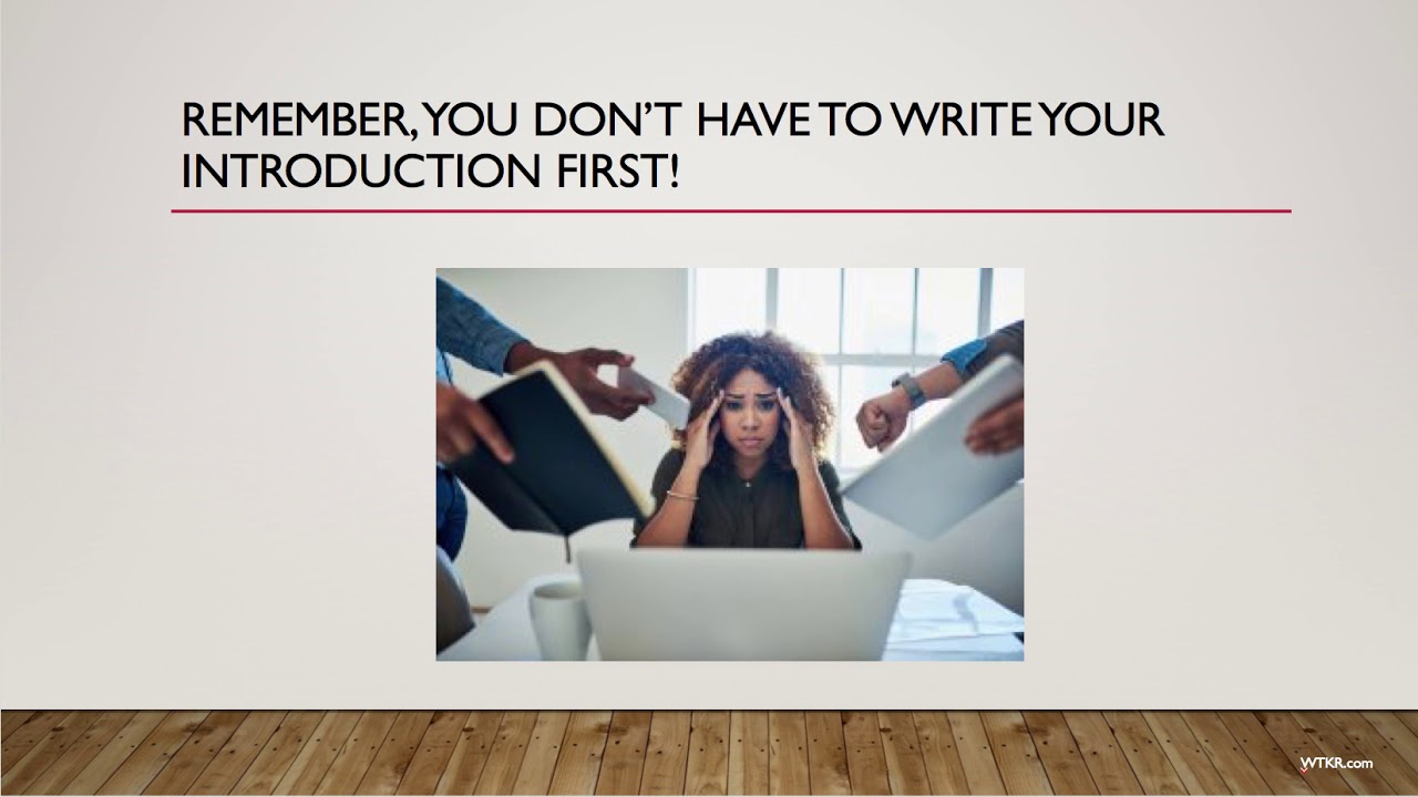 Basic Essay Structure Overview - YouTube