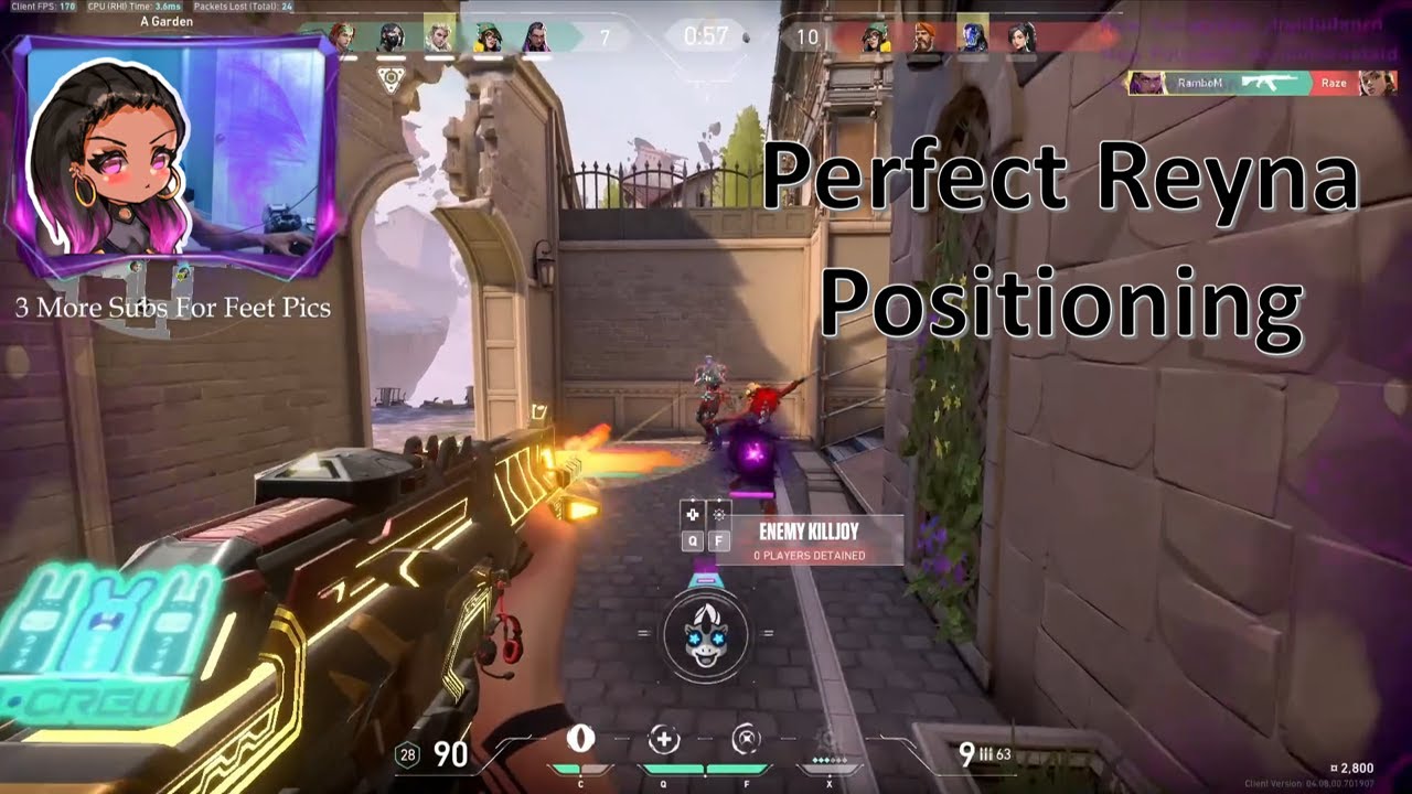 Valorant Reyna's Lightning-Fast Movement: Watch as She Out-Positions ...