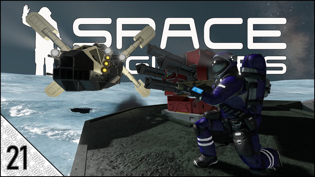 Space Engineers Survival (Episode 21) - DeCaffinator's Legacy! [2024 ...