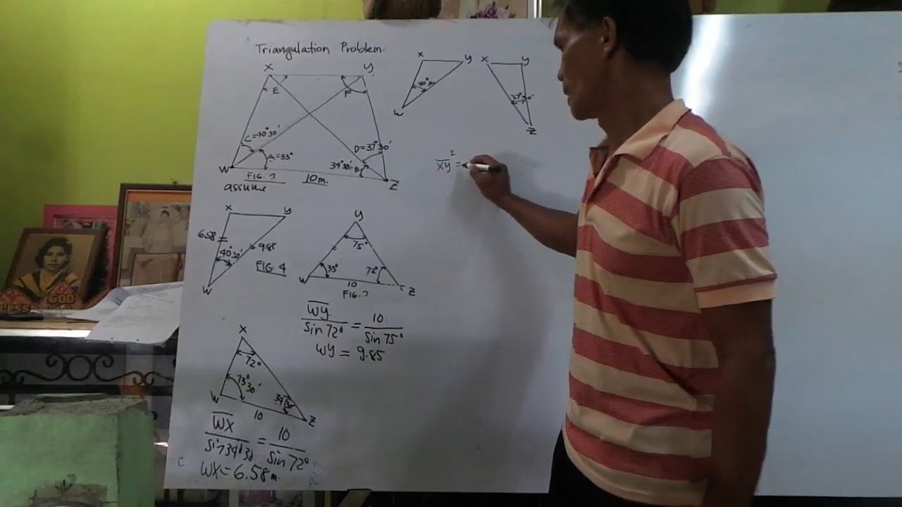 6.1 - Triangulation method 1 - YouTube