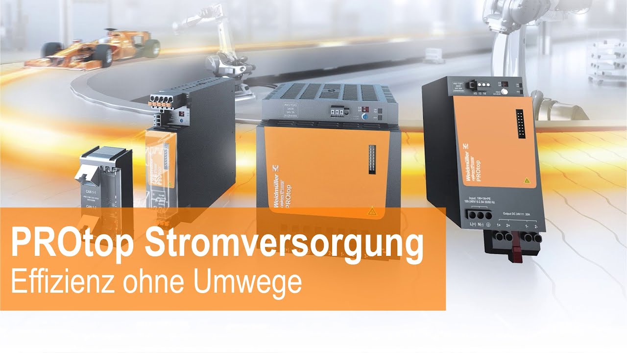 PROtop Stromversorgungen für mehr Platz dank platzsparendem Design ...