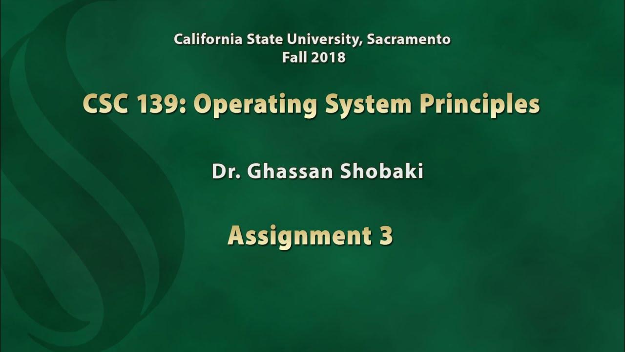 Operating Systems Assignment 3 - YouTube