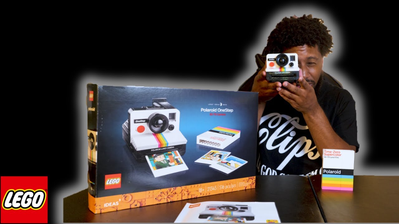 LEGO Ideas Polaroid OneStep SX-70 Camera REVIEW | Set 21345 - YouTube