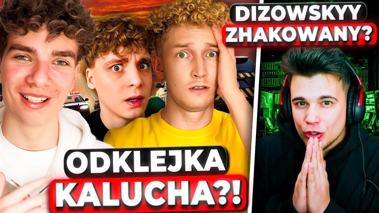 KOMPROMITUJĄCA ODPOWIEDŹ KALUCHA… (DIZOWSKYY ZHAKOWANY?, FAZA, MRBEAST ...