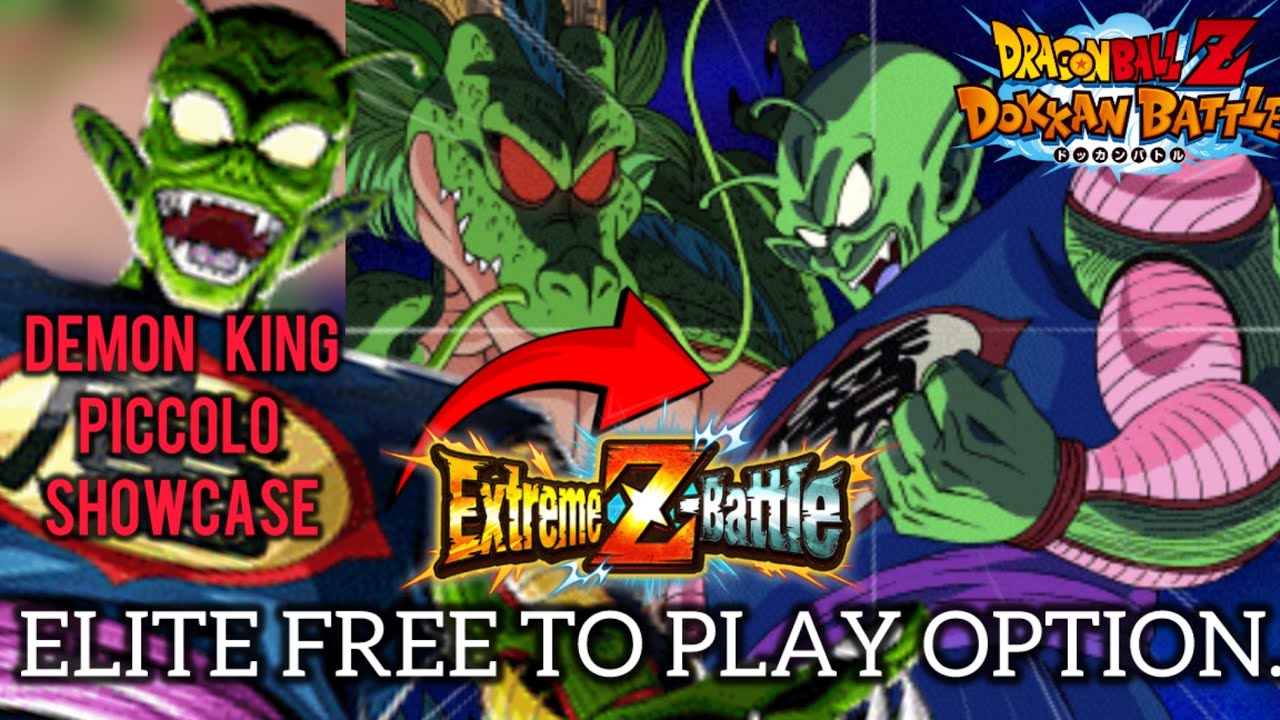 Overwhelming Power Restored Demon King Piccolo IS AN ELITE FTP OPTION ...