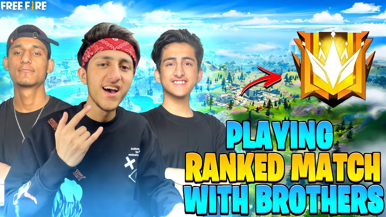 As Gaming Playing With Brother's And Friends Renked Match In Garena ...