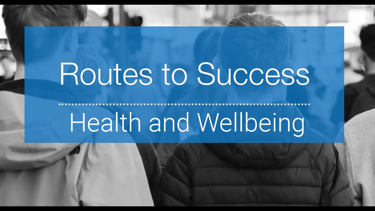 Routes to Success - Health and wellbeing - YouTube