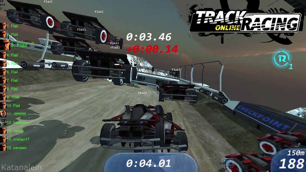TrackRacing Online Gameplay - YouTube