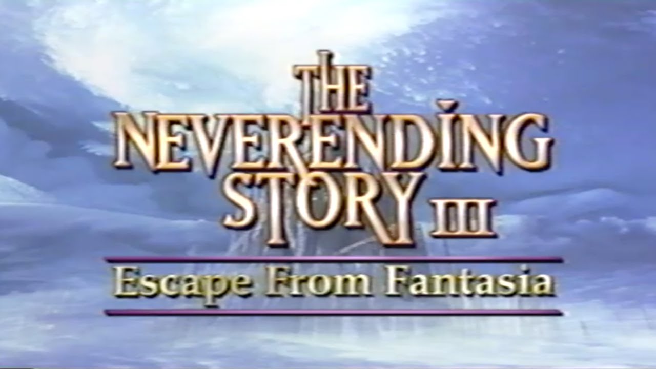 THE NEVERENDING STORY III (1994) VHS previews [Rip / Digitization] from ...