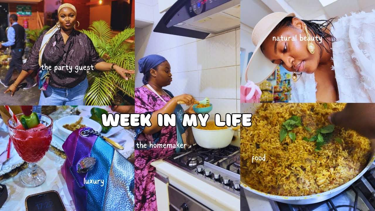 A WEEK IN THE LIFE OF A TROPHY HOUSEWIFE : Alot of cooking,mingling and ...