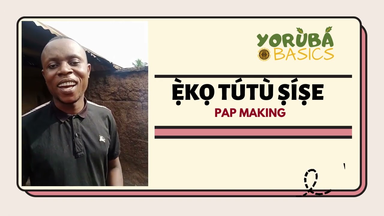 PAP MAKING OR EKO TUTU - YouTube