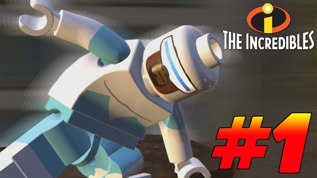 LEGO The Incredibles Gameplay Walkthrough PART 1 - UNDERMINER BOSS ...