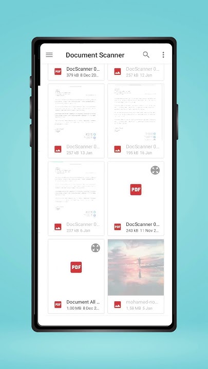 Splitting PDFs using Document Scanner App - YouTube