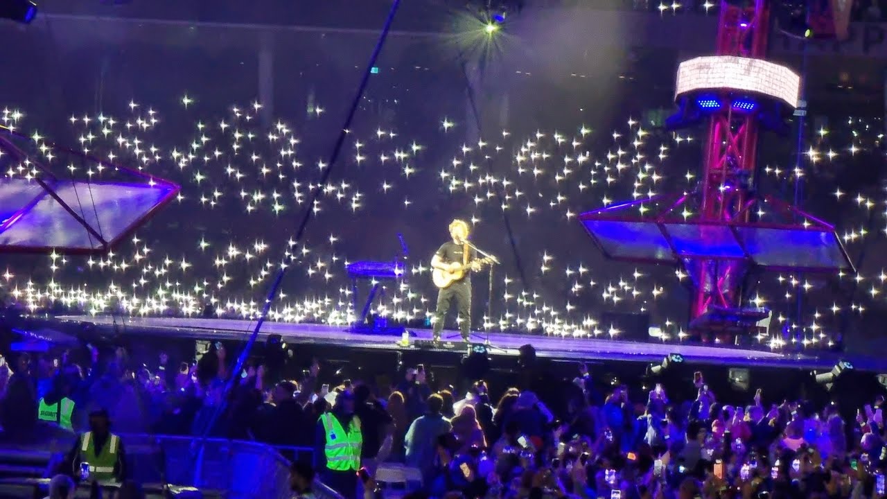 Perfect | Ed Sheeran Live Concert in Adelaide, Australia. 60000 fans ...