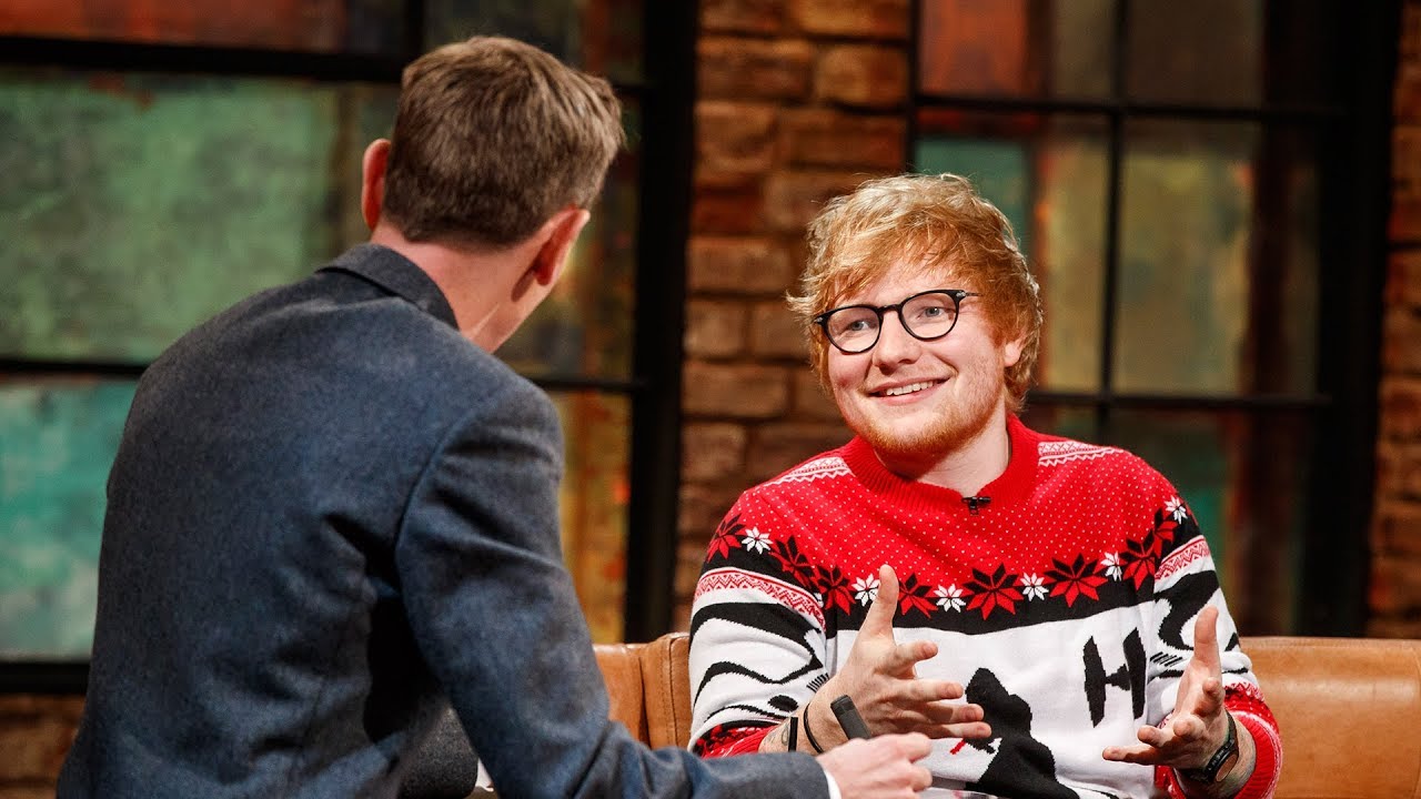 "I definitely do some weird things" - Ed Sheeran | The Late Late Show ...