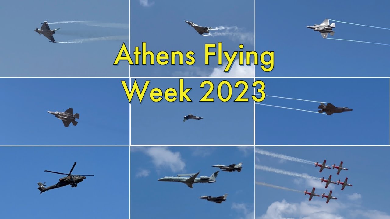 Athens Flying Week 🚀 - Τα καλύτερα στιγμιότυπα 2023! - YouTube
