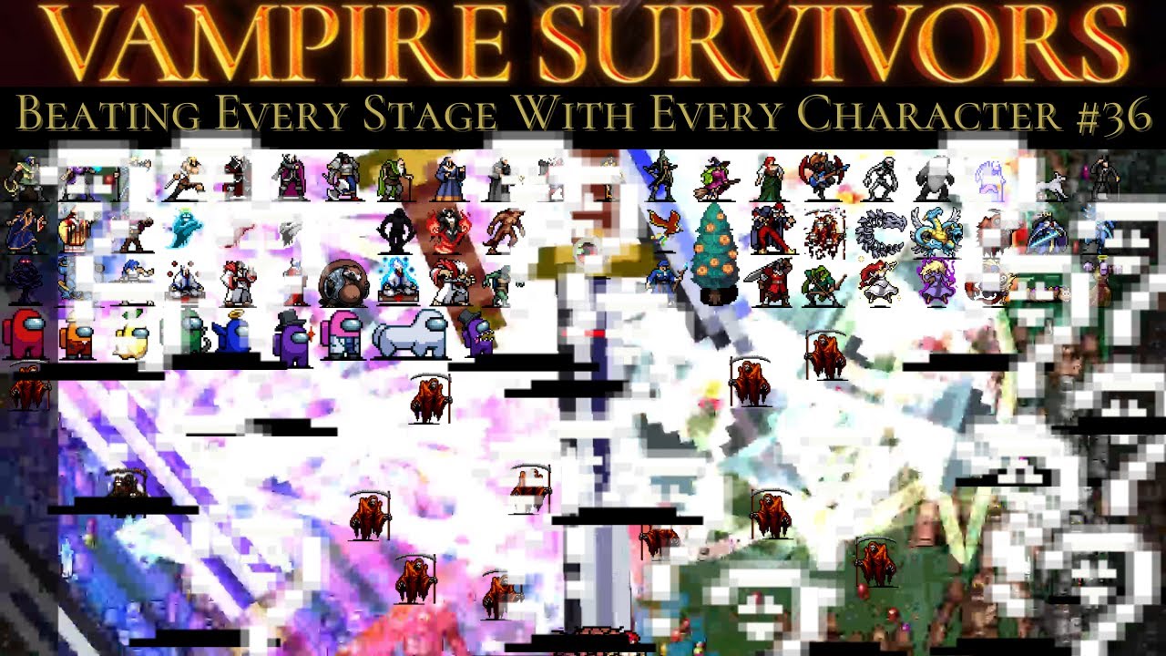 RANDOM!? Vampire Survivors BESWEC 36 - YouTube