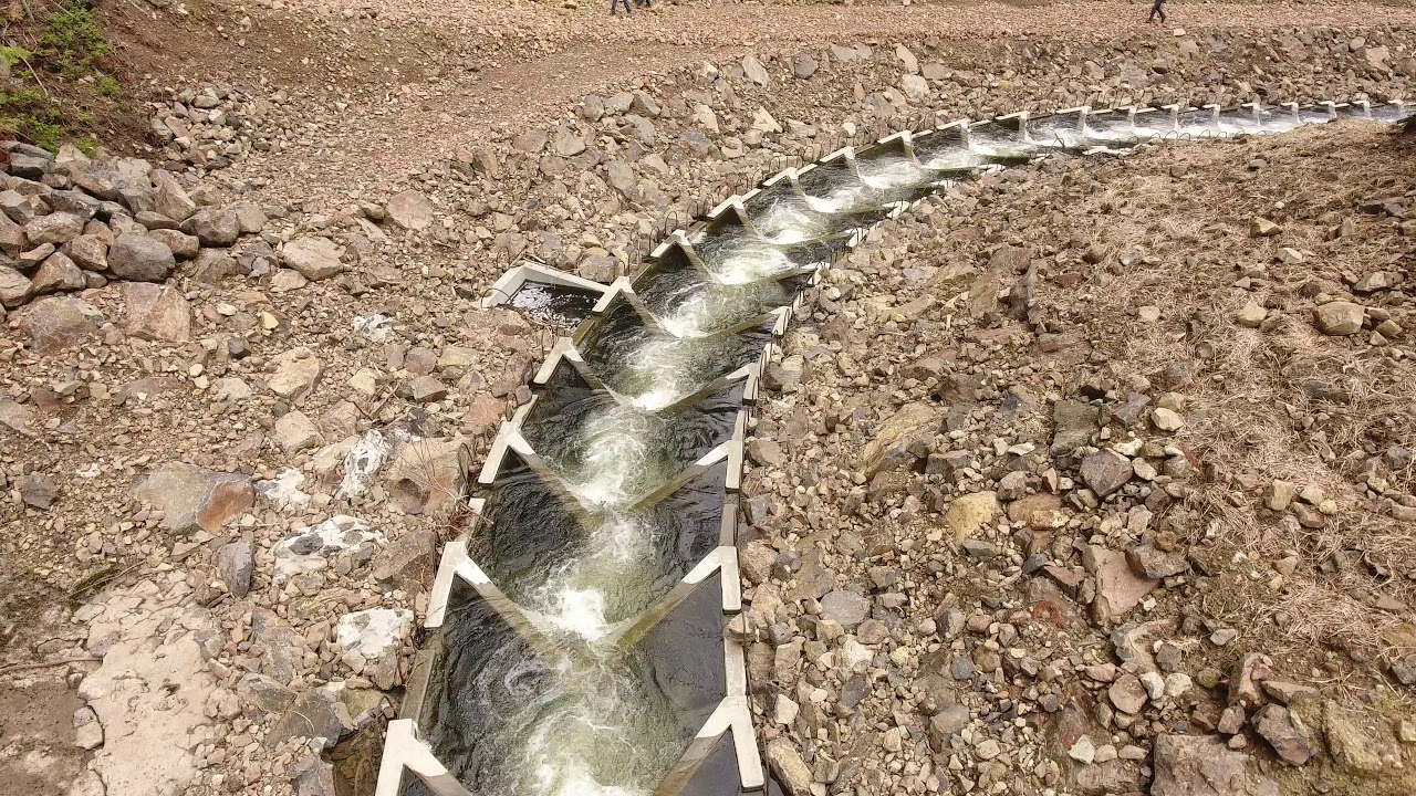 2018-6-19 Beaver Creek Dam Fish Ladder - YouTube