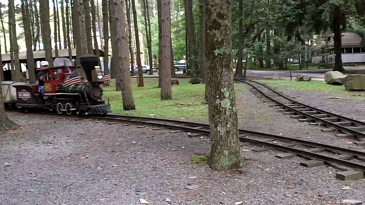 ole smokey train at knoebels - YouTube