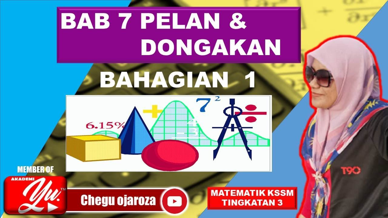 Math T3 bab7: Pelan dan Dongakan (part1) #unjuran ortogon - YouTube