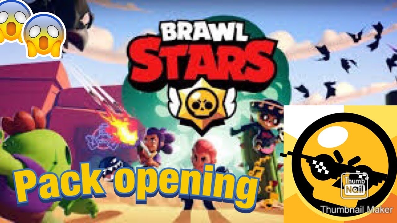 Brawl Stars pack opening(part1) - YouTube