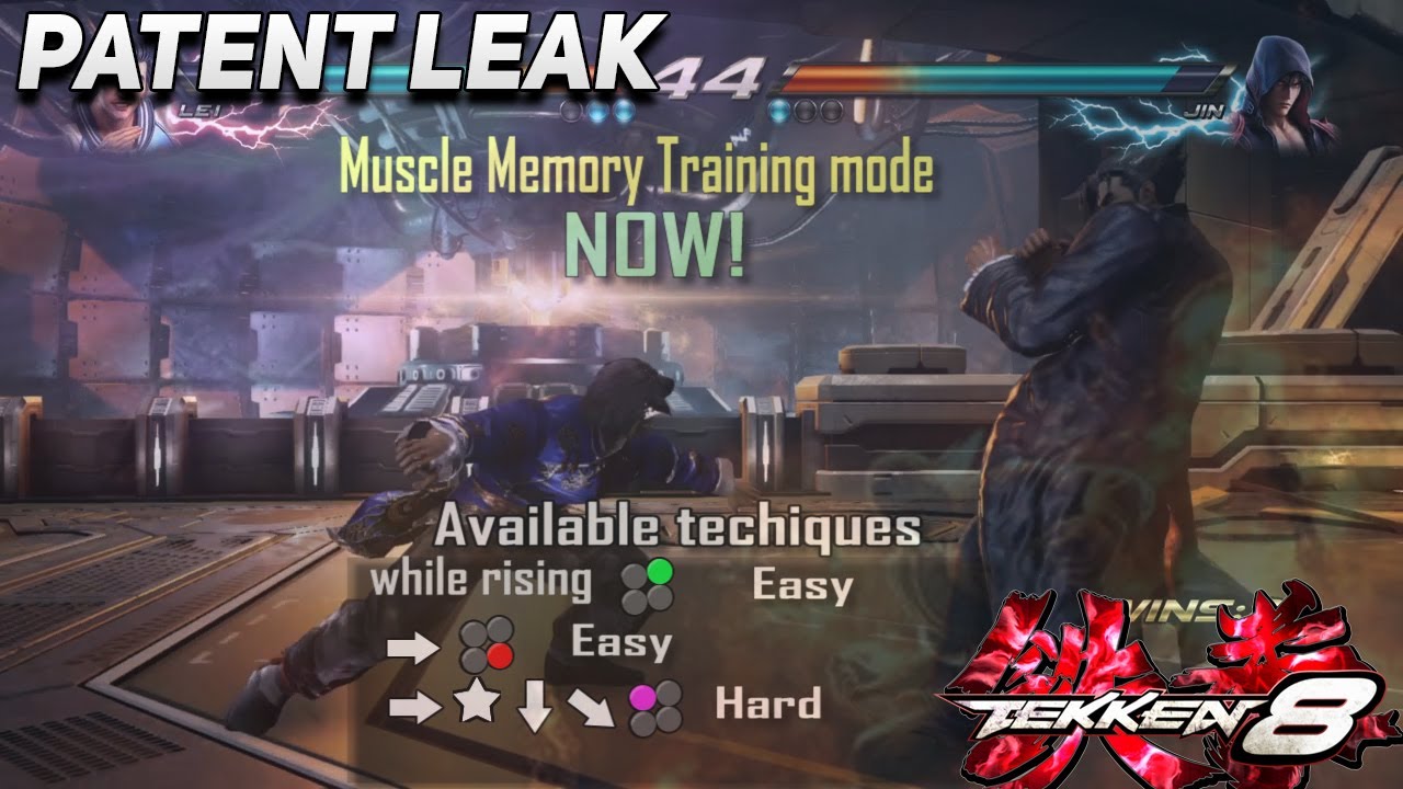 Tekken 8 Muscle Memory Training Patent leak - YouTube