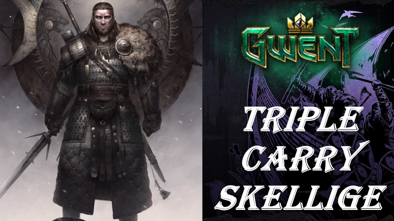 GWENT | TRIPLE CARRY SKELLIGE (ARNAGHAD + DRACOTURTLE + GEDYNEITH ...