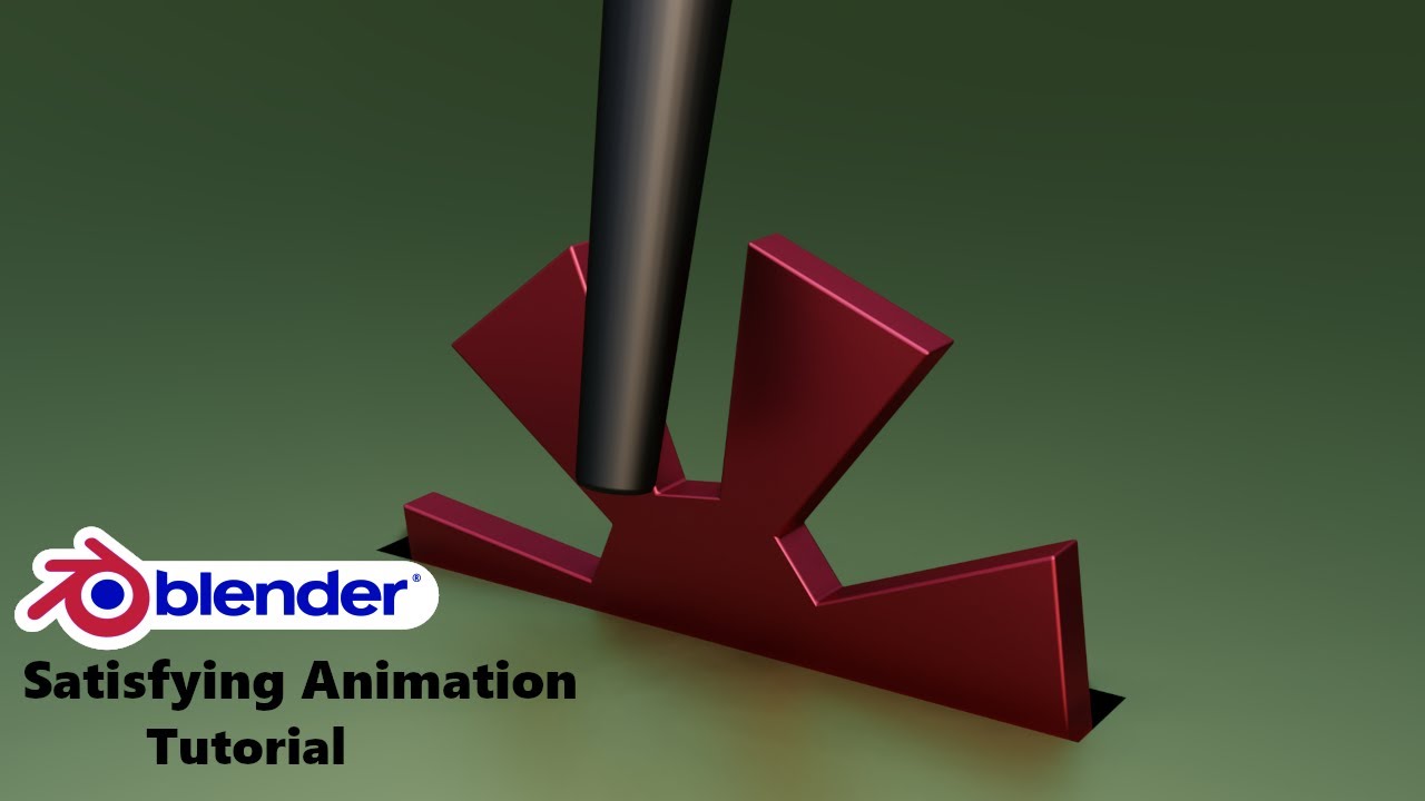 Simple satisfying animation tutorial in blender - Blender 3.1 , Blender ...