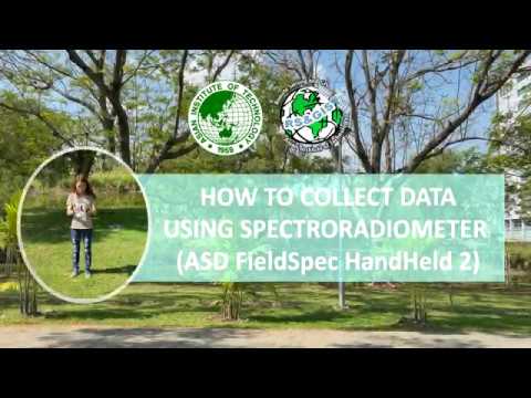3 steps to collect the spectral data using Spectroradiometer (ASD ...