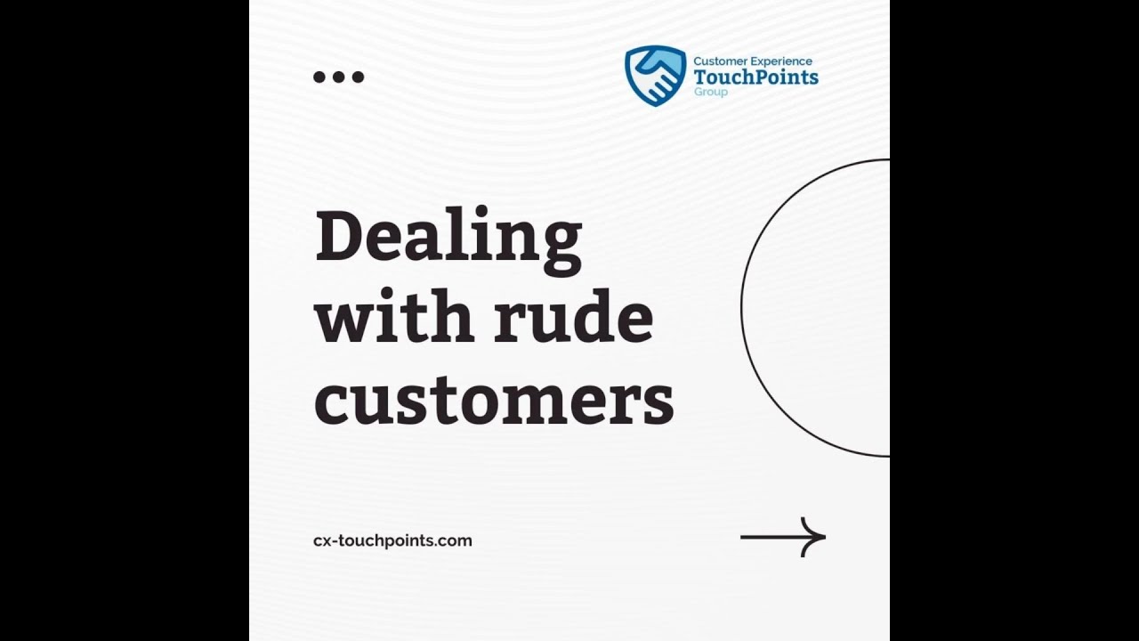 Video of Dealing with rude customers.mp4 - YouTube