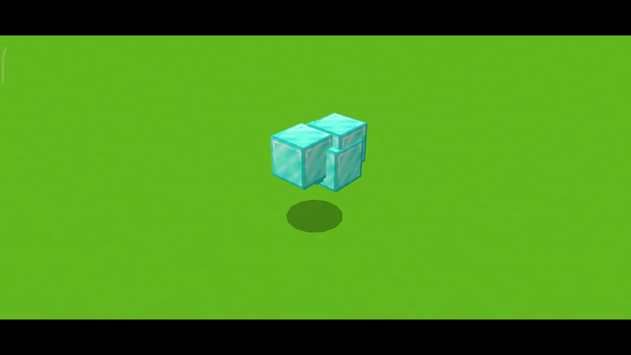 Green Screen Item Drop Minecraft (Diamond Block) + Link Download - YouTube