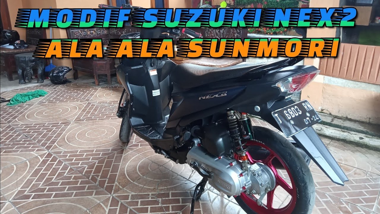 MODIF SUZUKI NEX 2 ALA CORNERINGAN - YouTube