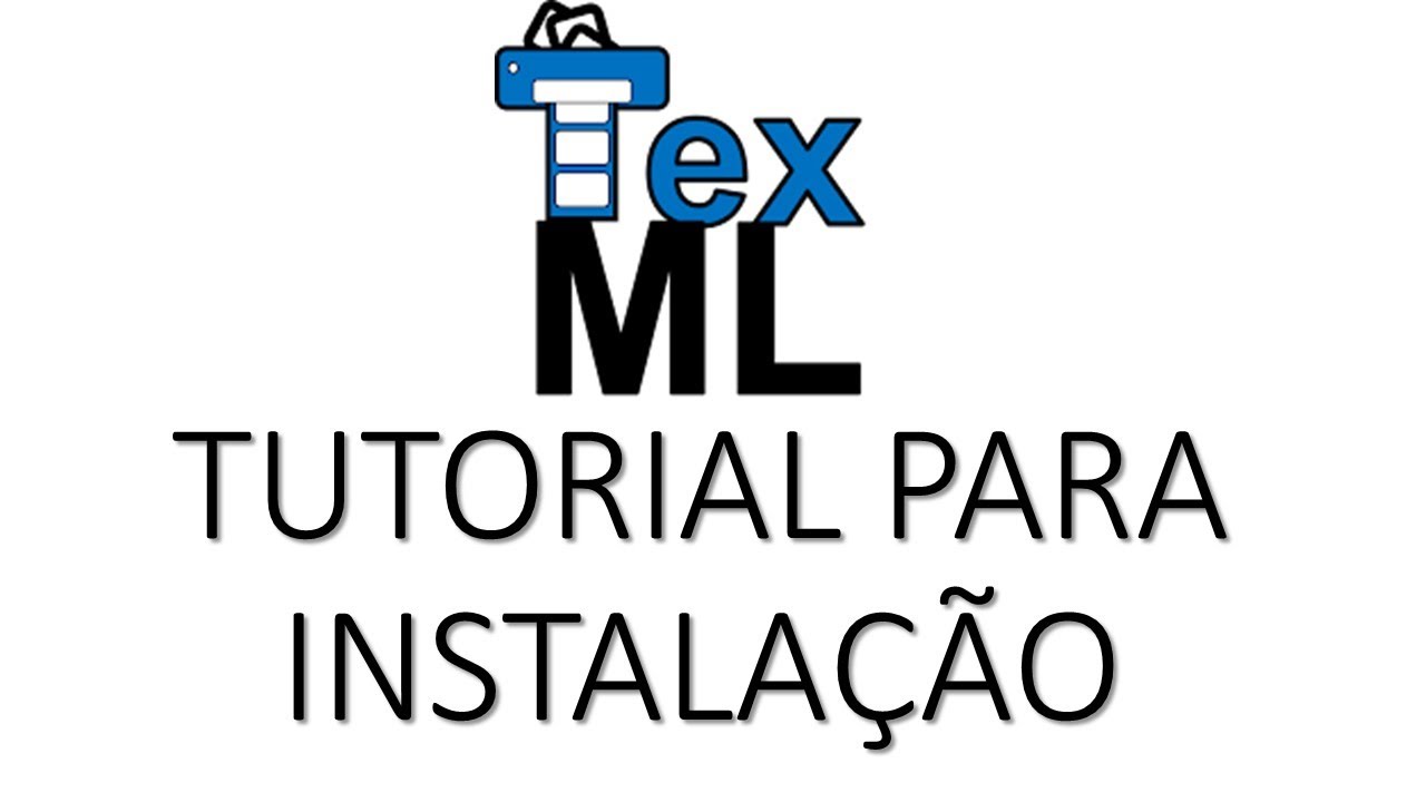 Tutorial para Instalação do TexML incluindo o Java e Miktex (Não é mais ...