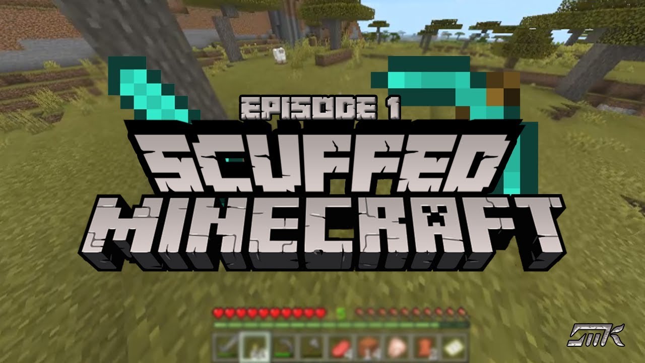 Scuffed Minecraft: Episode 1 - "A NEW BEGINNING!" - YouTube