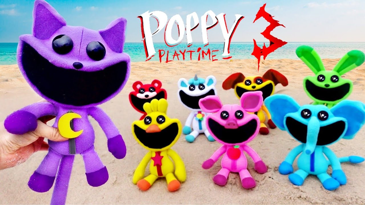 Poppy Playtime 3 - Smiling Critters (Fun at The Beach) - YouTube