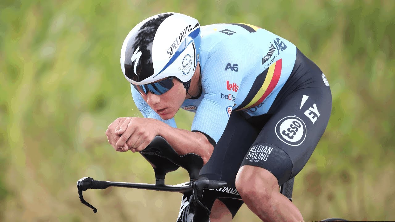 Remco Evenepoel's Crazy World Champs TT - YouTube