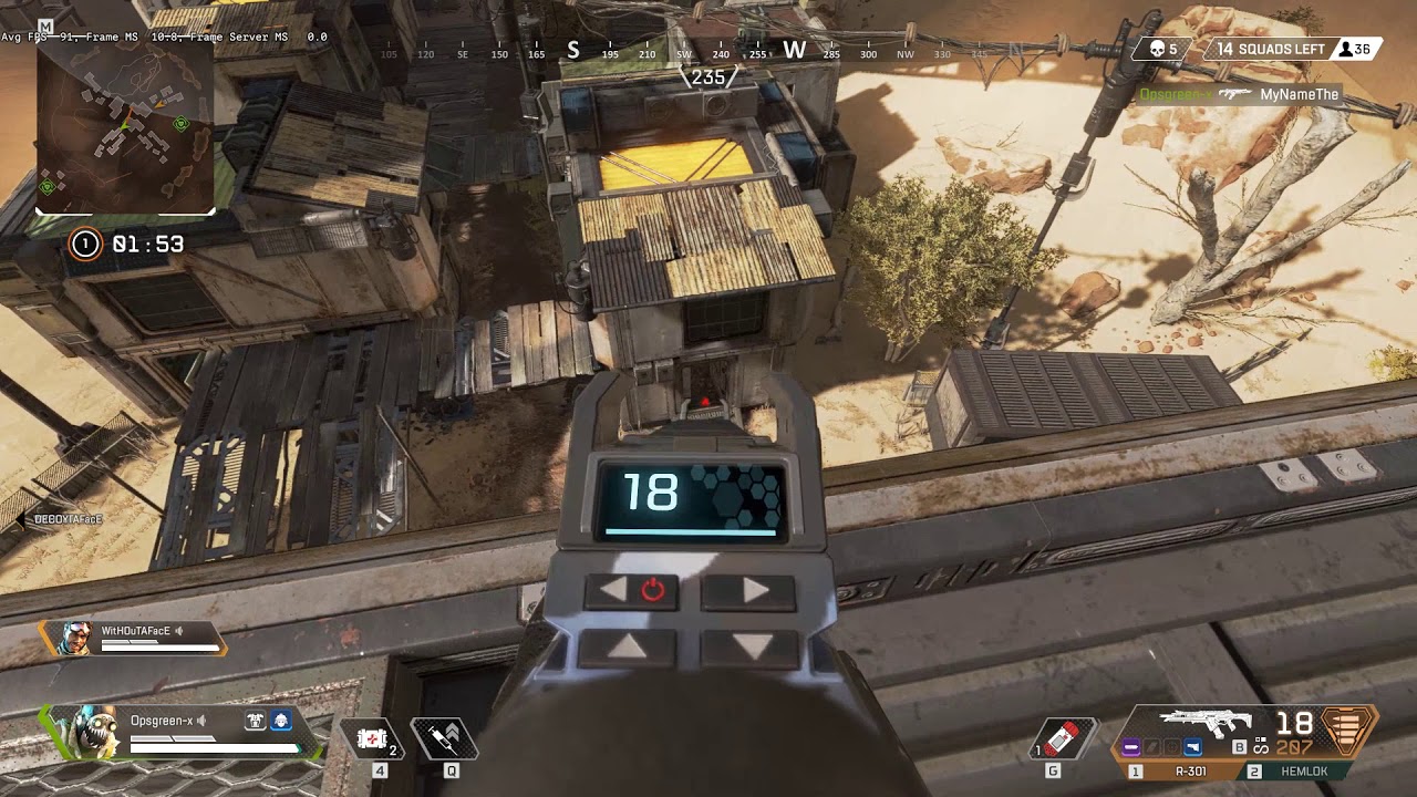 GOING DOWN SHOOTING | APEX LEGENDS - YouTube