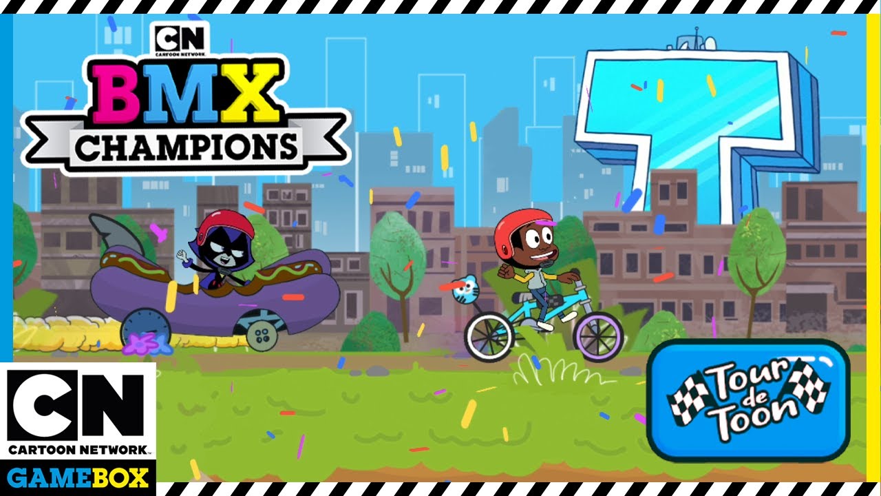 Mixed Shows GamePlay | BMX Champions - Tour De Toon! | Cartoon Network ...