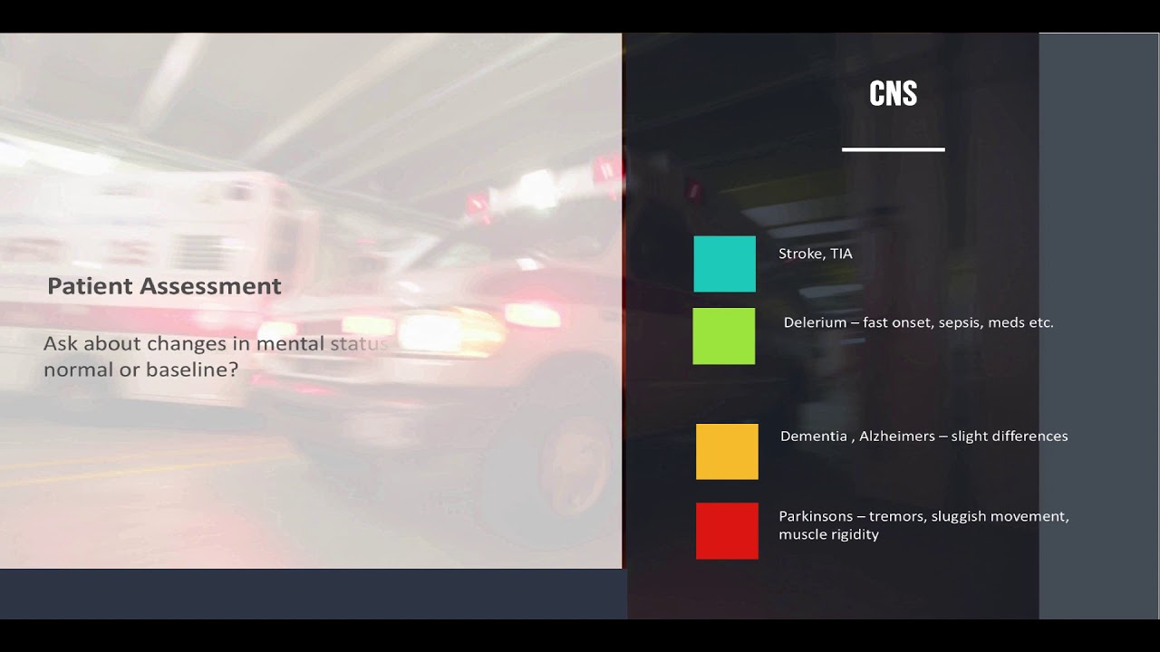 EMS Quick Study Help | Geriatric Patients - YouTube