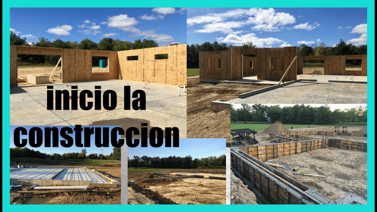 COMO INICIA UNA CONSTRUCCION DE CASA🏡 EN ESTADOS UNIDOS🇺🇸 NEW HOUSE ...