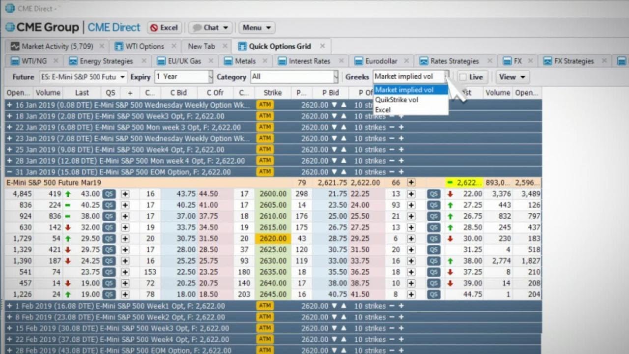 Quick Options Grid - YouTube