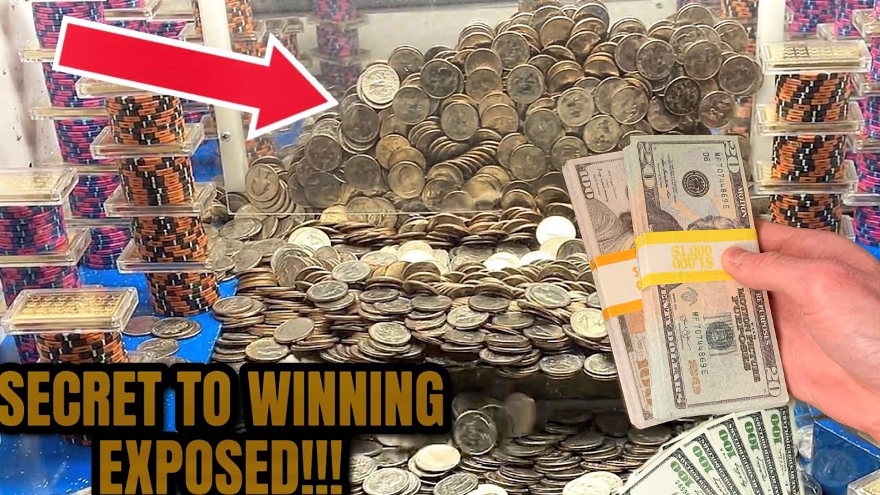 🟤(SECRET EXPOSED) HOW TO MAKE “MILLIONS” AT THE HIGH RISK COIN PUSHER ...