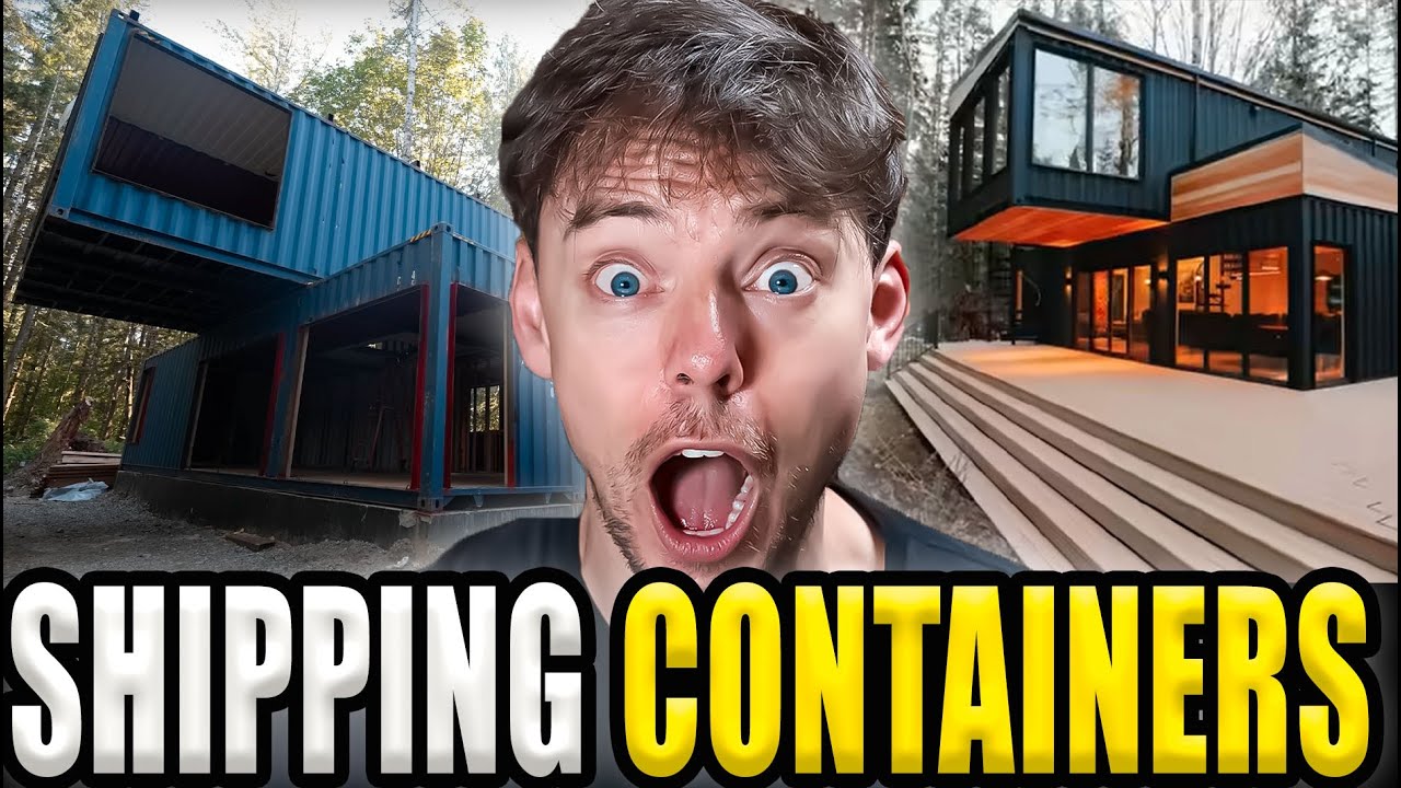 I Can't Believe This Shipping Container House! 😍🔨 - YouTube