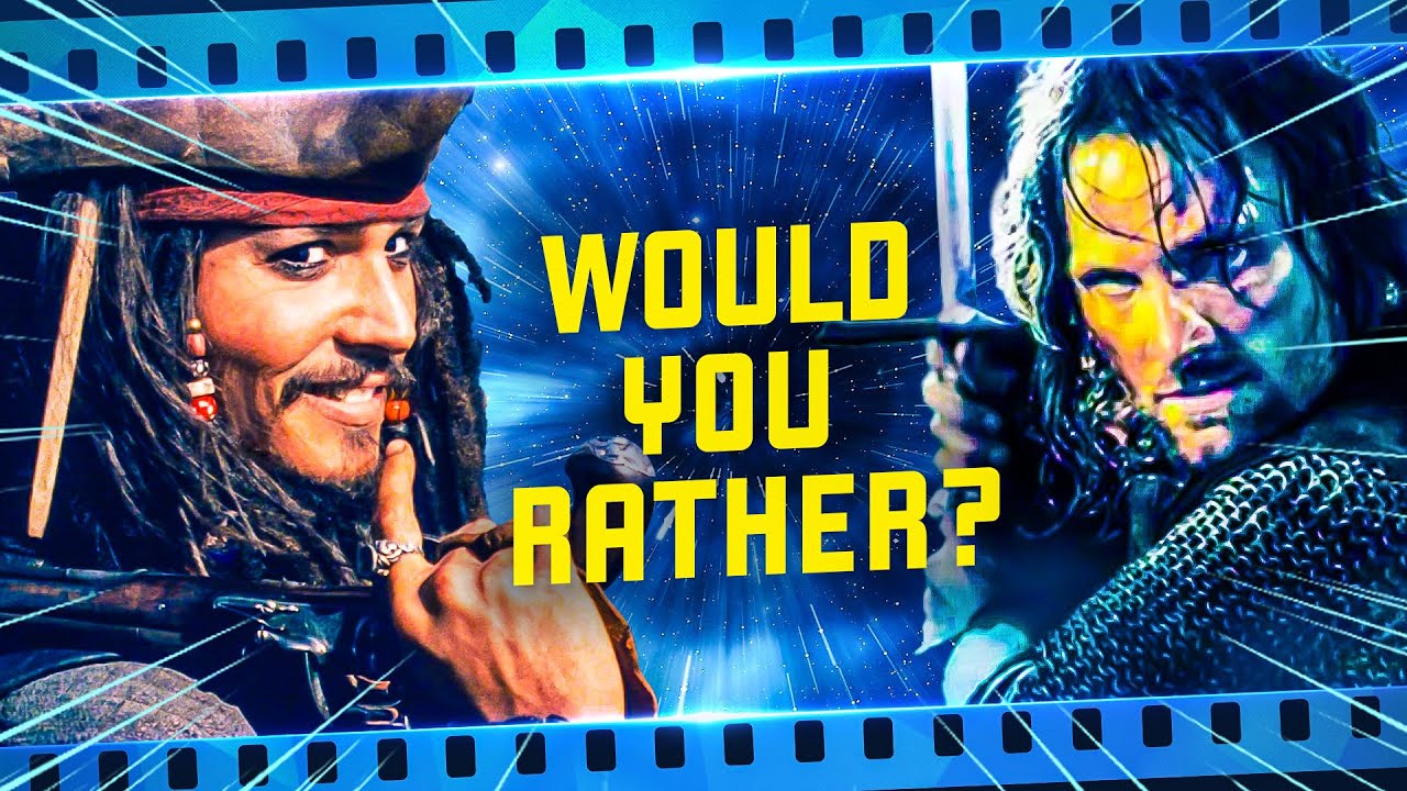 Would You Rather: Lord of the Rings vs Pirates of the Caribbean - YouTube