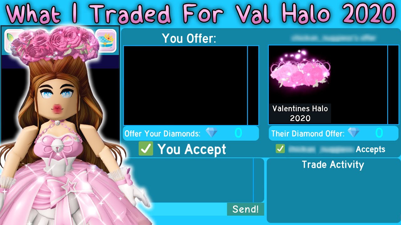 What I Traded For Val Halo 2020 (Royale High Trading) - YouTube